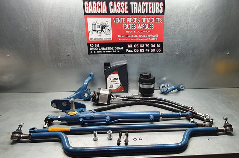 KIT DIRECTION ASSISTEE FORD 3000/3600 NEUF COMPLET - CASSE TRACTEUR