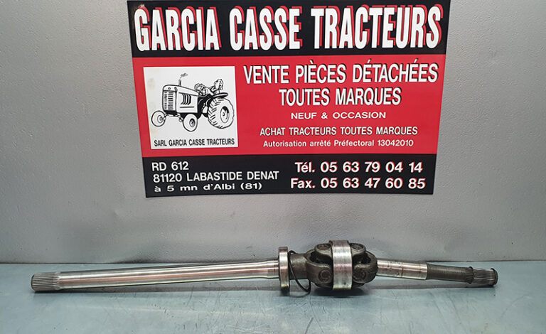 CARDAN PONT AVANT RENAULT 9034 OCCASION COTE GAUCHE - CASSE TRACTEUR