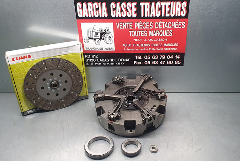 KIT EMBRAYAGE COMPLET RENAULT 9034 ORIGINE - CASSE TRACTEUR